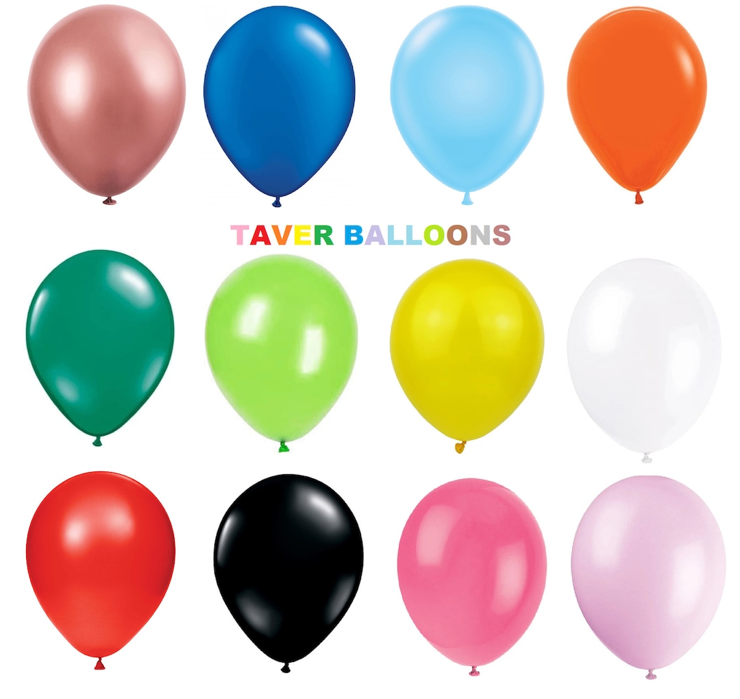 Multicolour Balloons 12 Inch 12/24/48 Pack Birthday Party Decoration ...
