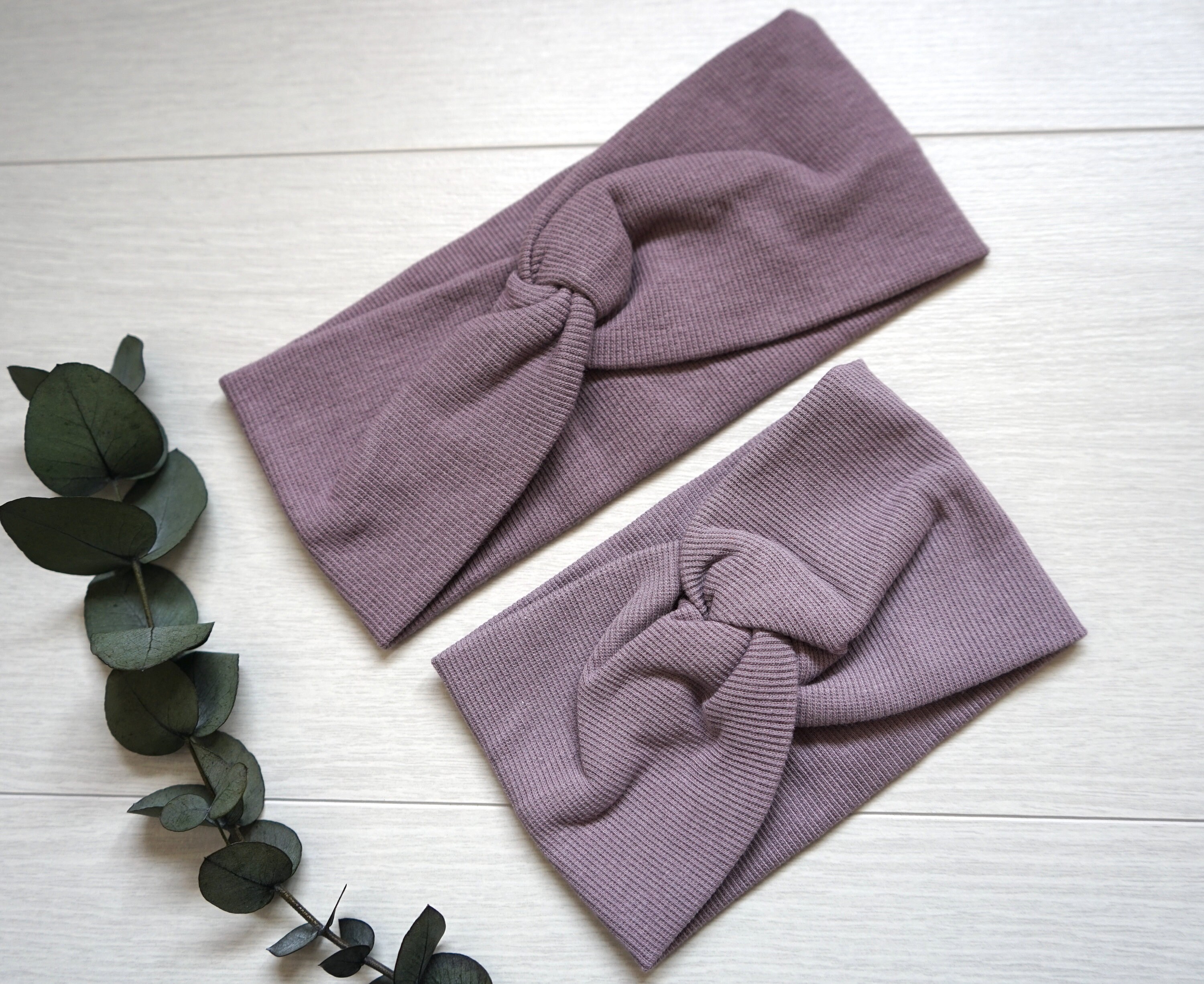 Mum and Baby Matching Headbands/baby Ribbed Twisted - Etsy UK