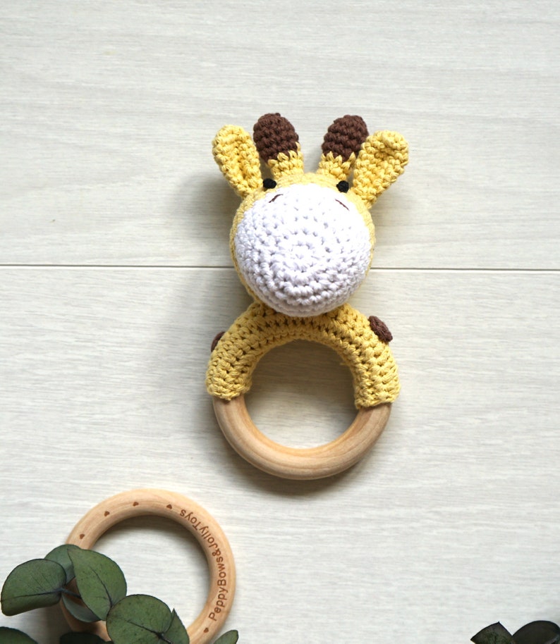 Crochet Rattle/crochet Teething Rings/baby Knitted - Etsy
