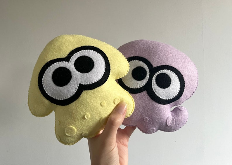 Splatoon 3 Pastel Squid / Octopus Plushie - Etsy