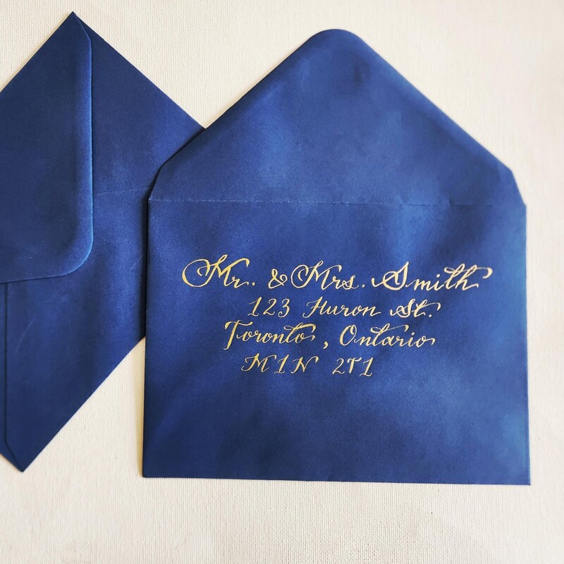 Calligraphy Envelope - Etsy