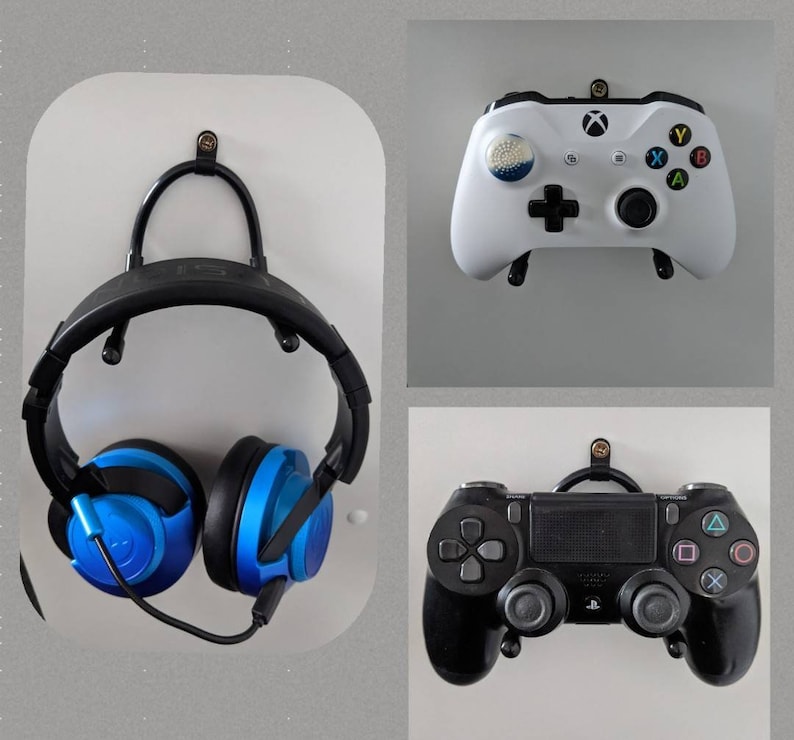 Bendeeze Controller Wall Mount Playstation Xbox Nintendo - Etsy