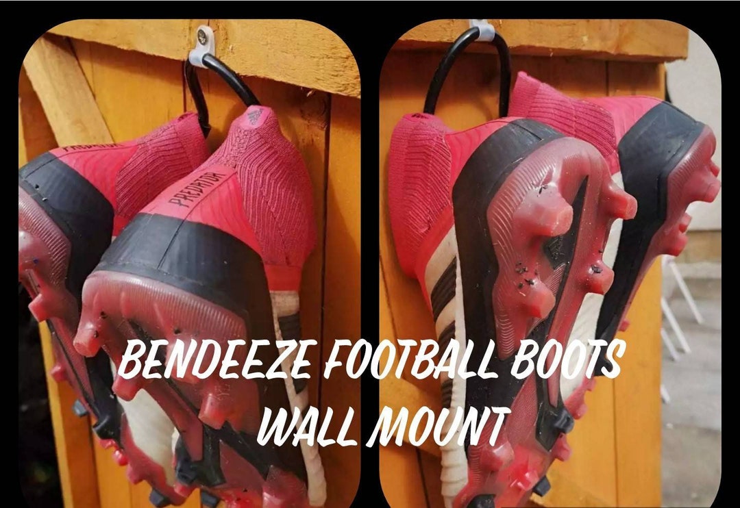 Bendeeze Football Boots Wall Hanger Wall Mount Space Saver - Etsy