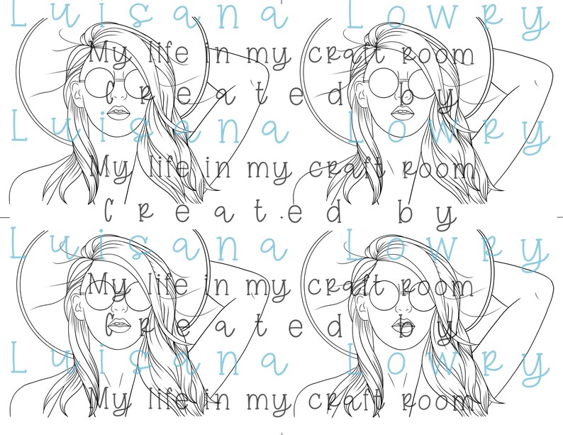 Mandy Girl Printable Digital Image 2 Files - Etsy