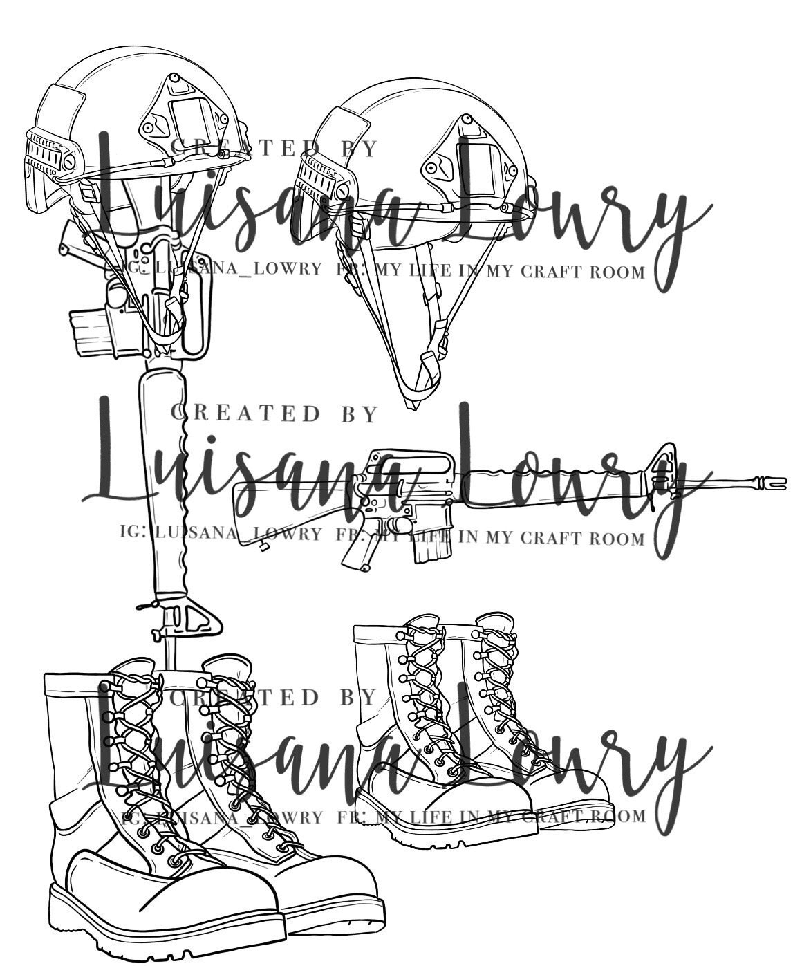 Fallen Soldier Tribute Digital Bundle - Etsy