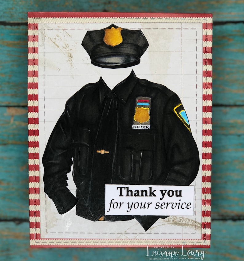 Police Officer Tribute Digital Image - Etsy