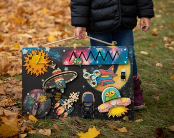 Space Busy Board - Etsy