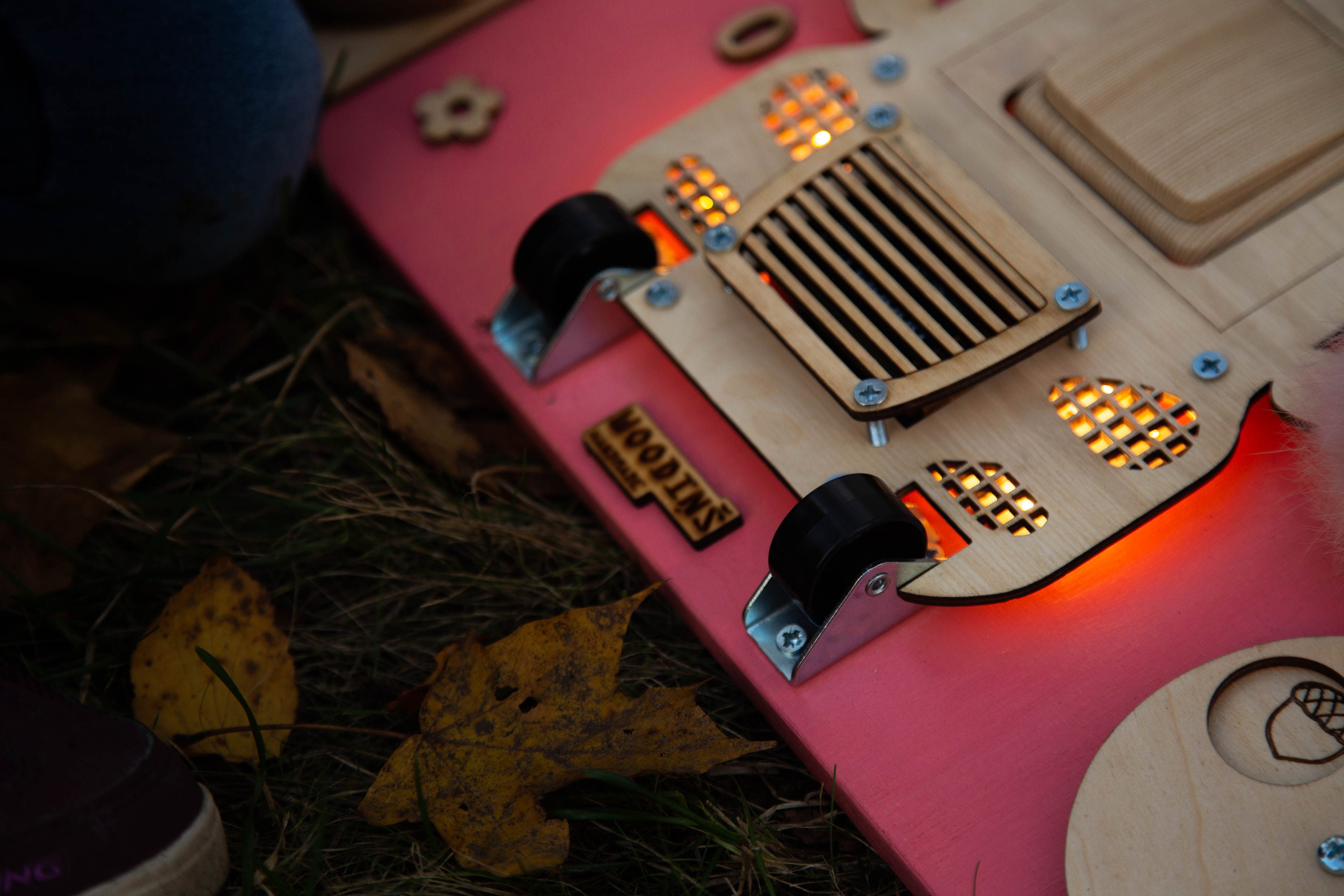 LED BIG Busy Board Montessori Educational Activitytoy | Etsy