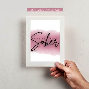 Sober Gift | Sobriety Tracker | 100 Days Sober | Habit Tracker ...