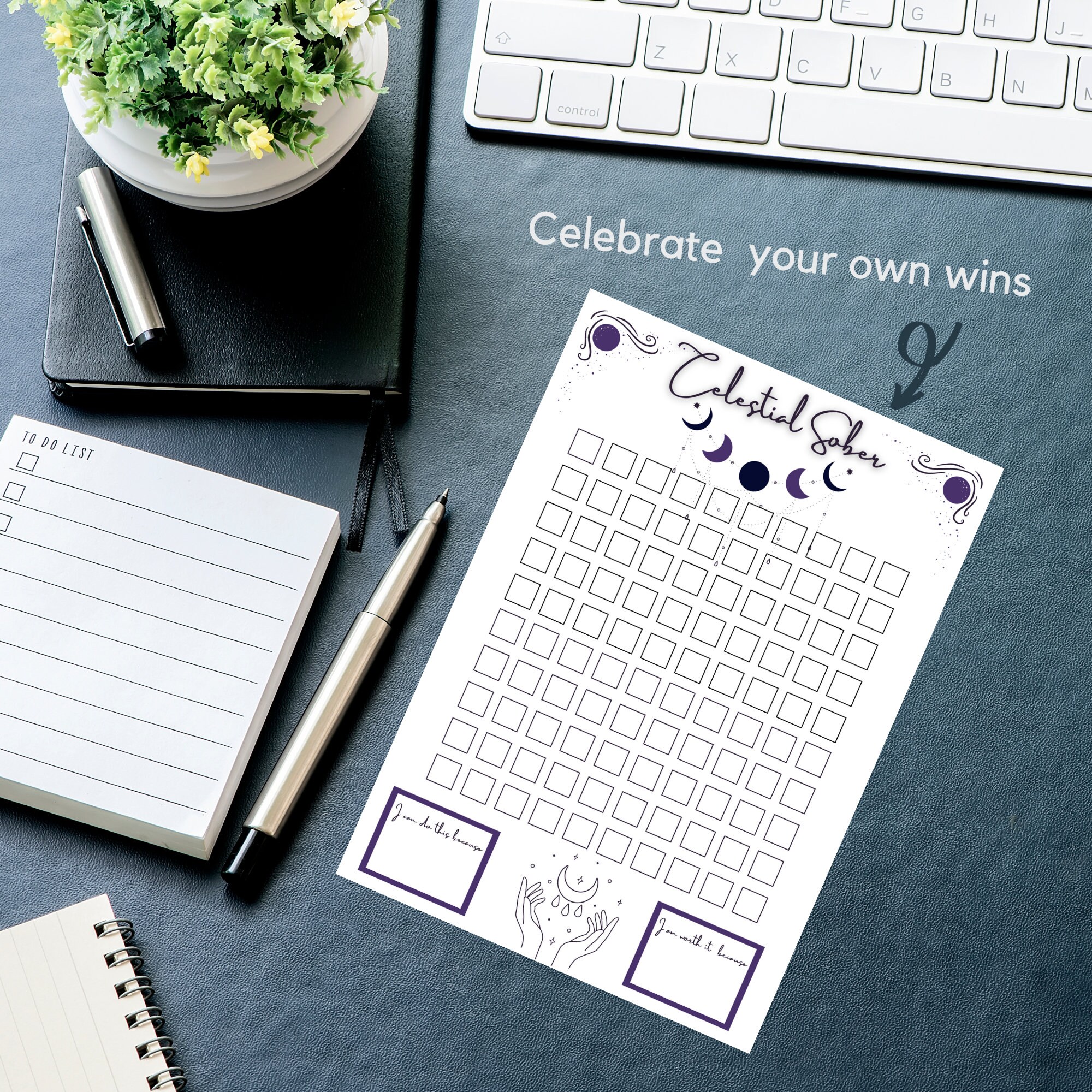 Sober T Sobriety Tracker 100 Days Sober Habit Tracker Sobriety