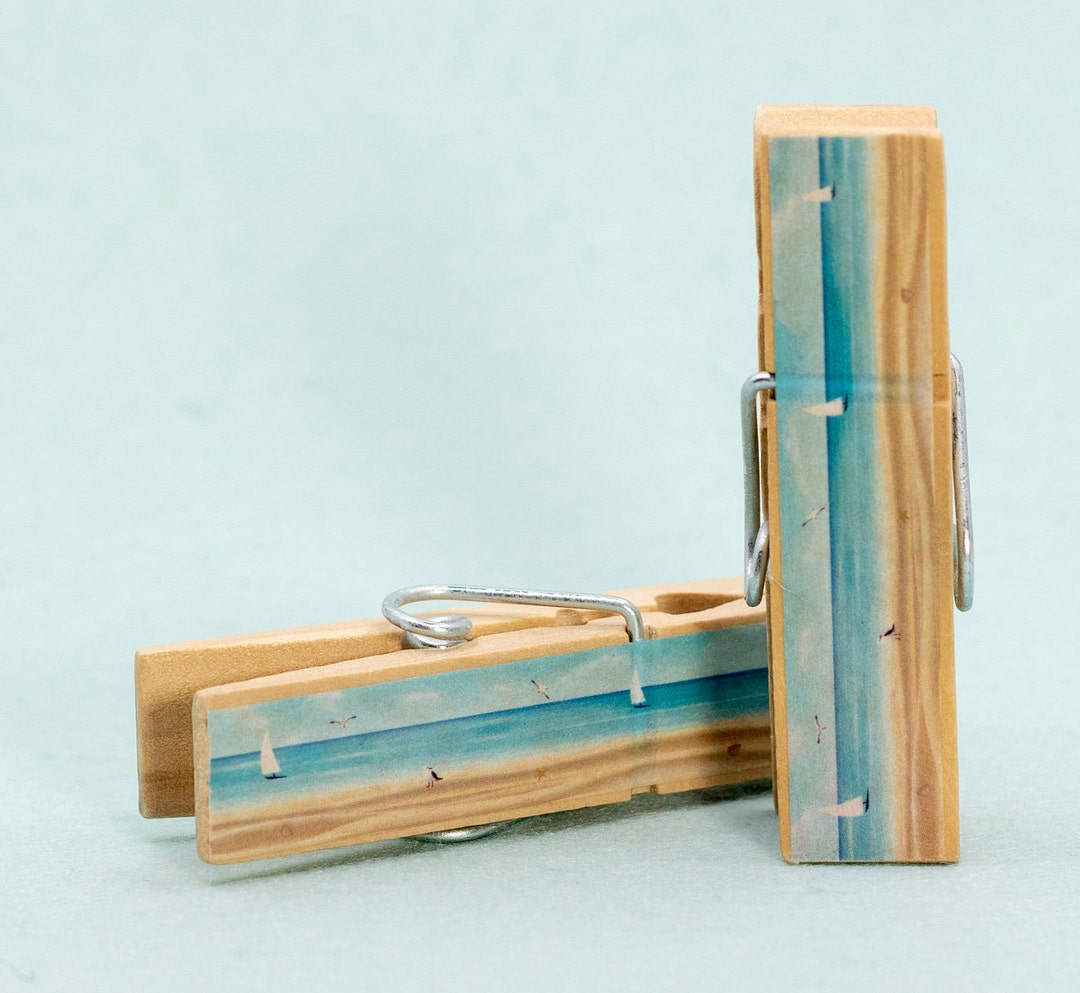 NEW Sailboats on the Sea Beach Ocean Snack Bag Chip Clips - Etsy