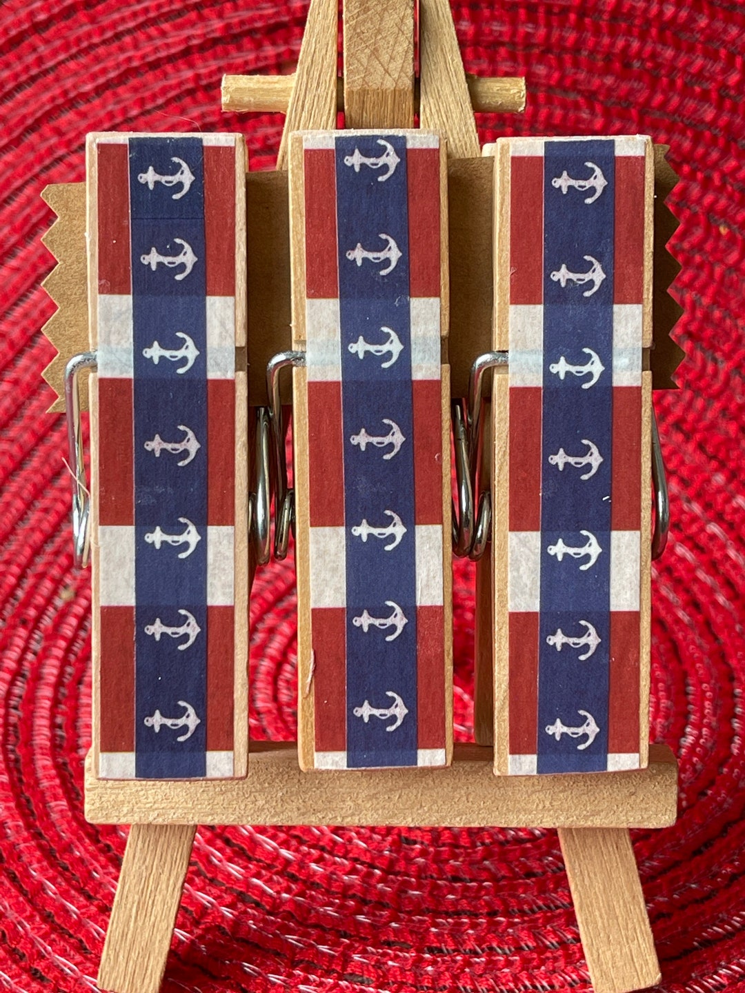 Anchors Away Snack Bag Chip Clips Set/3 - Etsy