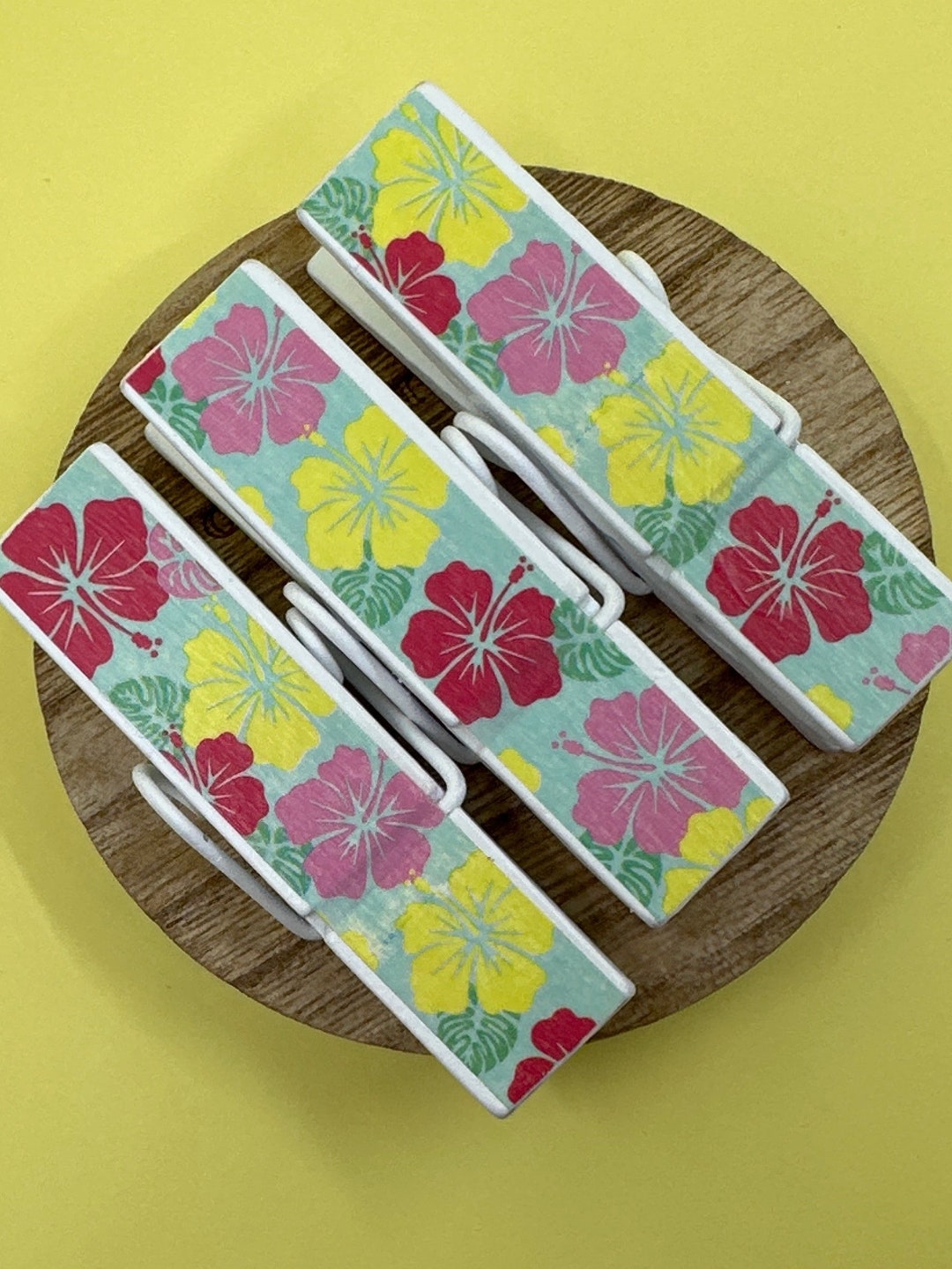 Hawaii Lei Flowers Blooms Chip Snack Clips Set/3 - Etsy