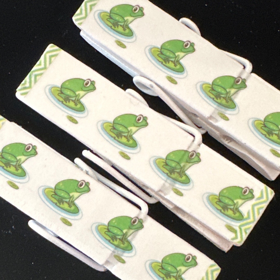 NEW Lily Pad Frogs Snack Bag Chip Clips Set of 3 - Etsy