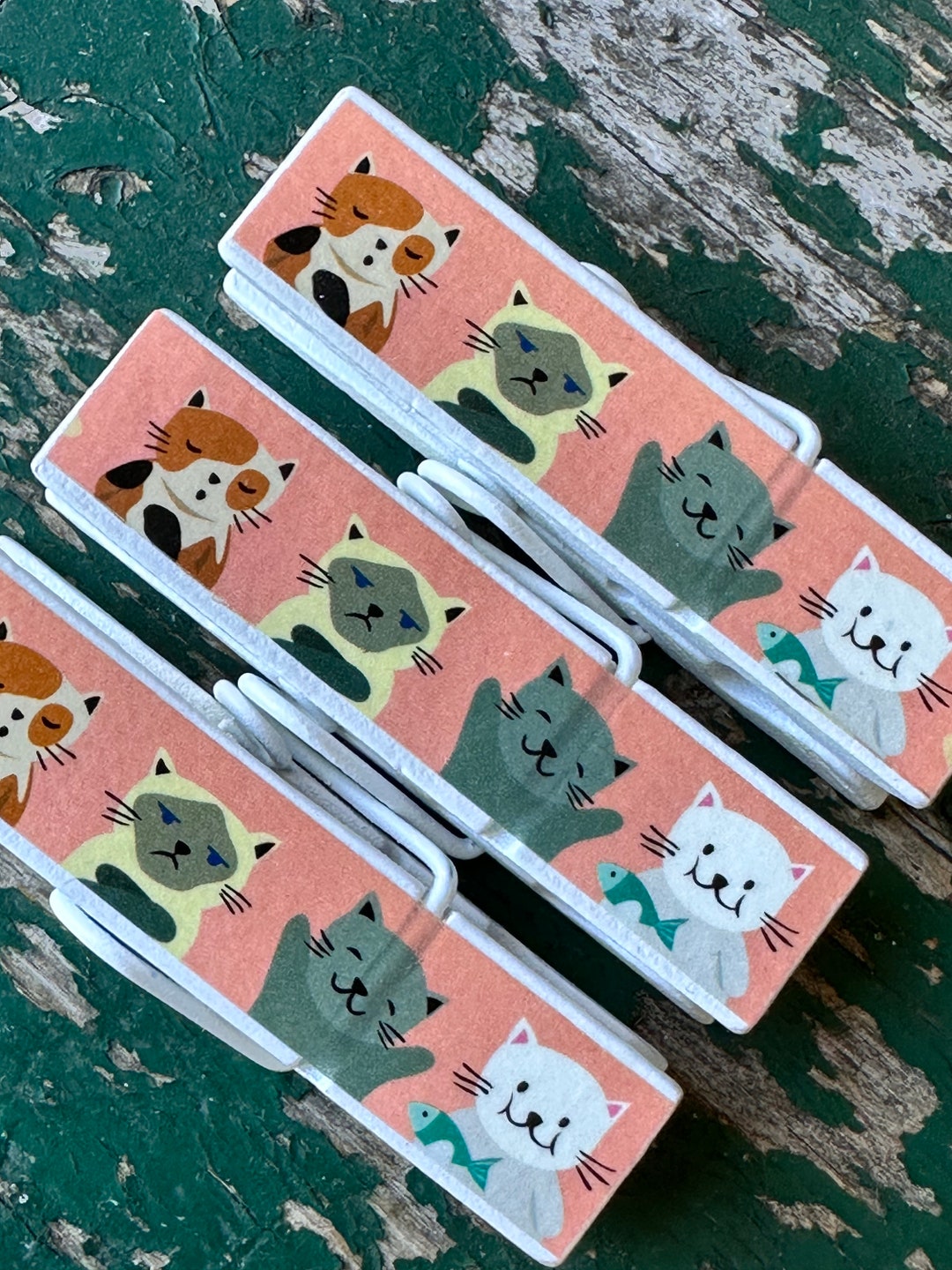 Playful Cats Kittens Snack Bag Chip Clips Set of 3 - Etsy