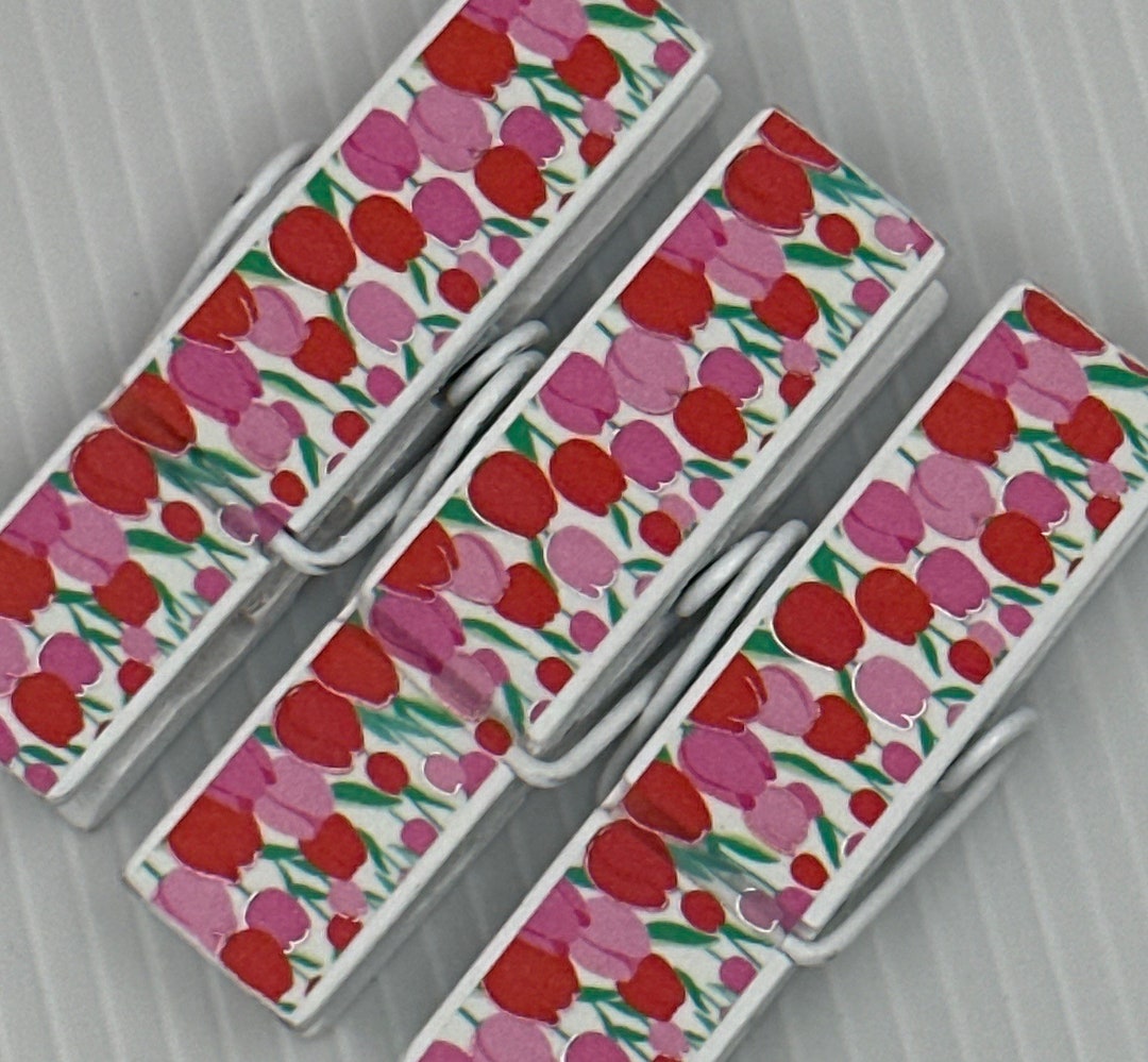 NEW Spring Tulips Chip Snack Clips Set/3 - Etsy