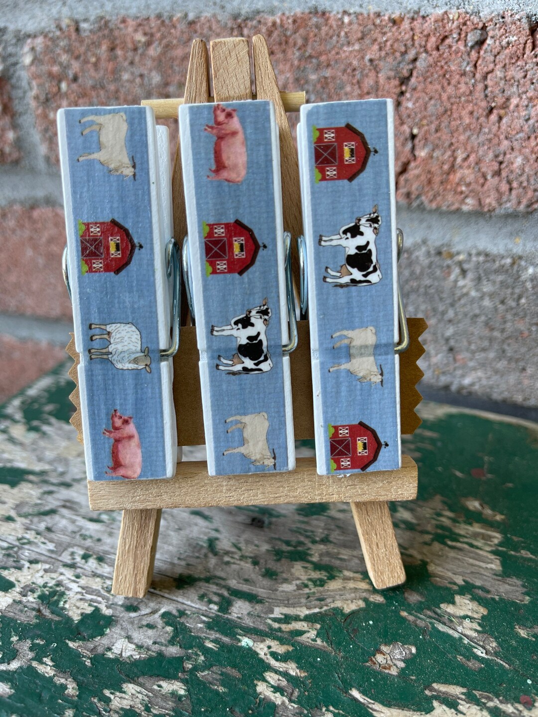 Down on the Farm Animals Chip Snack Clips Set/3 - Etsy