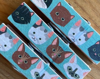 Kitty Chip Bags - Etsy