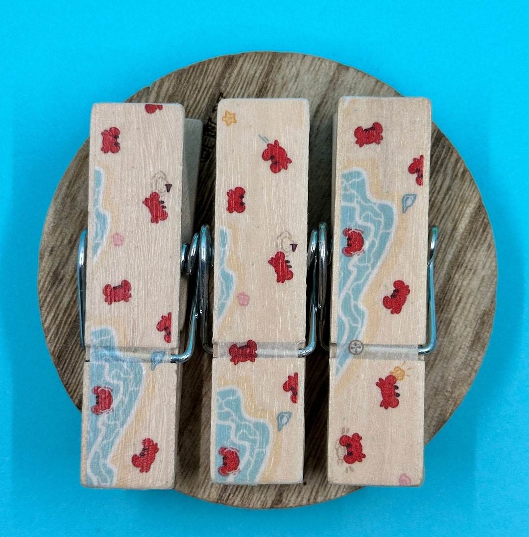 NEW Crabs Lobsters on the Beach Handmade Chip Snack Clip - Etsy