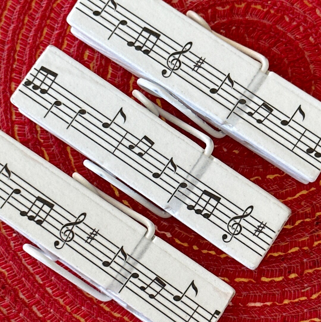 NEW Musical Notes Chip Snack Clips Set/3 - Etsy