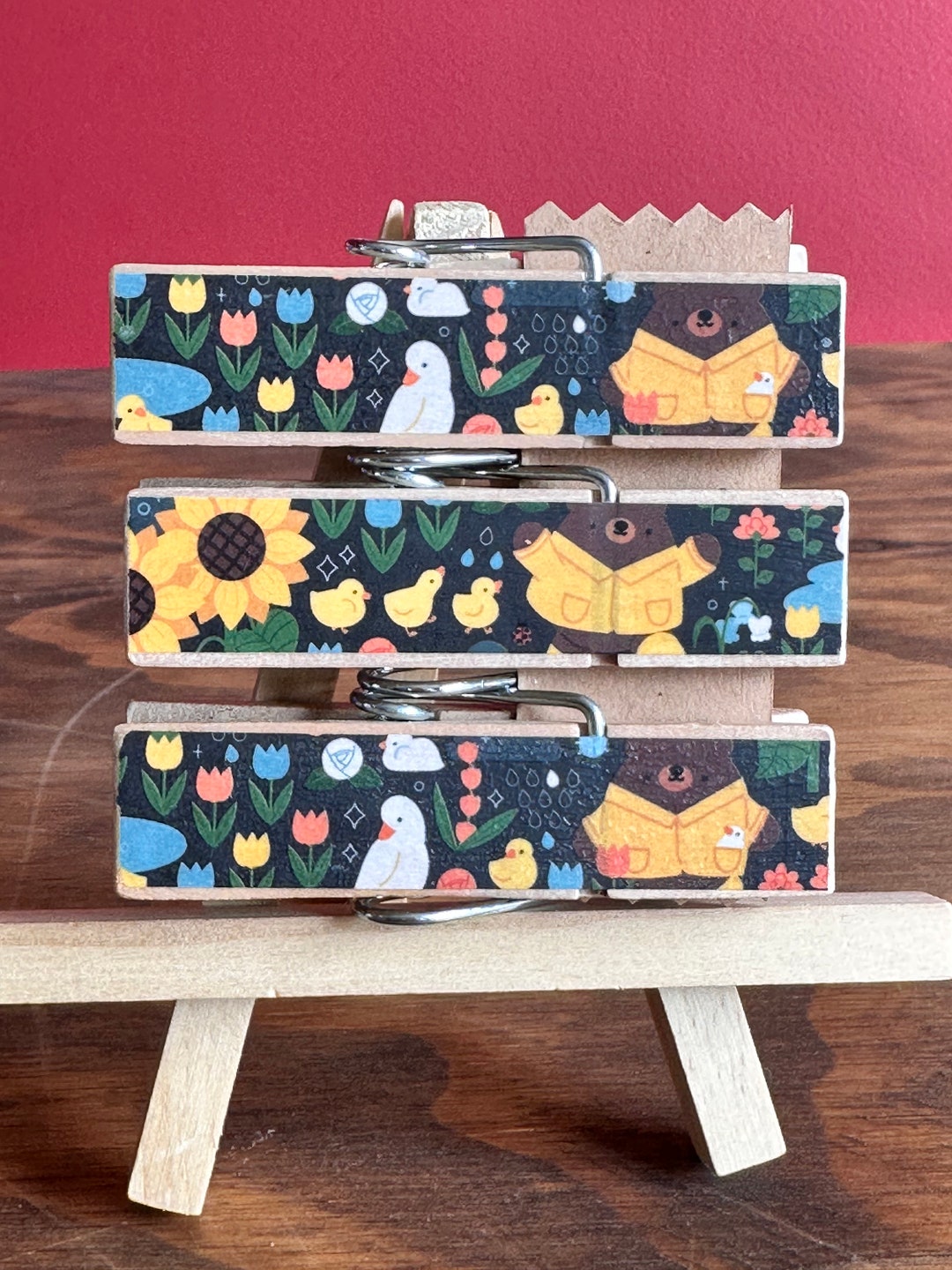 NEW Cute Woodland Animals Bear Duck Chick Snack Chip Clips - Etsy