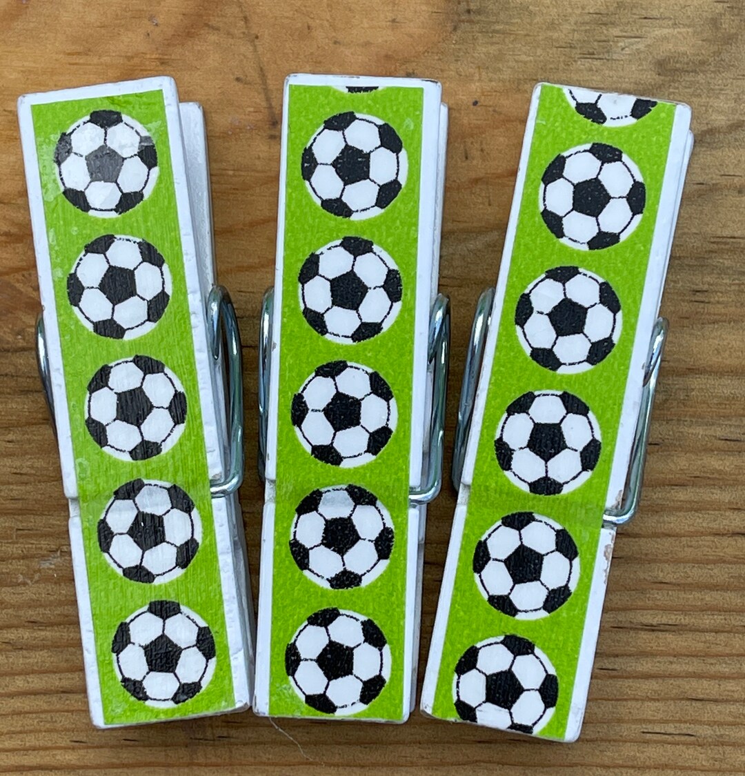 NEW Soccer Chip Snack Clips Set/3 - Etsy