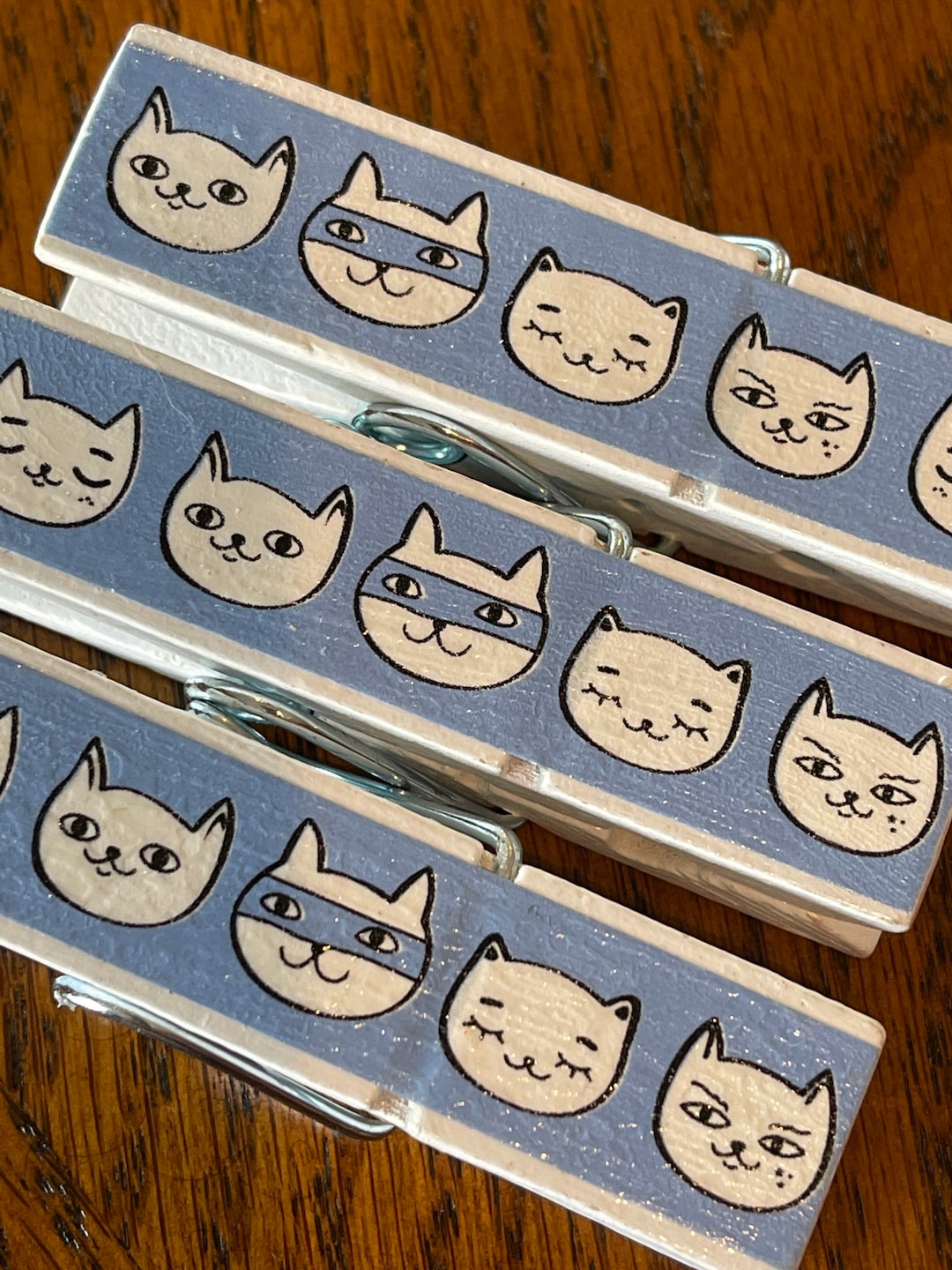 Blue Cat Chip Snack Clips Set/3 - Etsy.de