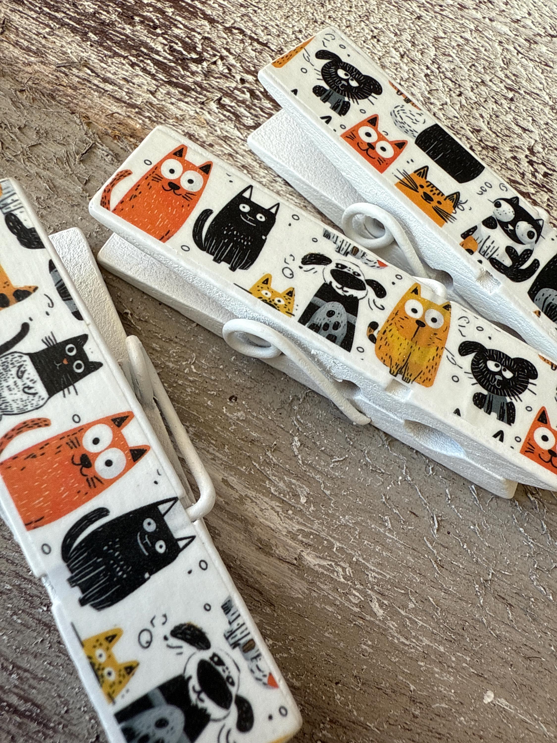 Calling All Cats Kittens Snack Bag Chip Clips Favor - Etsy