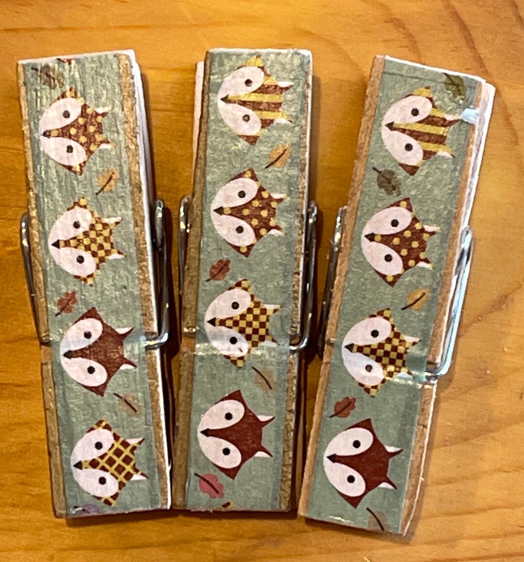 Handmade Foxy Fox Foxies Chip Snack Clips Set/3 - Etsy