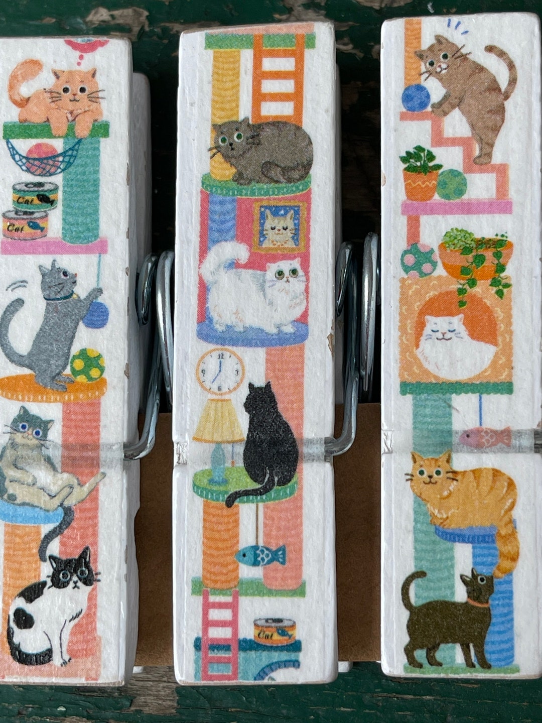Playful Cats Kitty Kittens Chip Snack Clips - Etsy