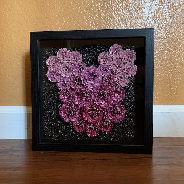 Minnie Mouse Shadow Box - Etsy