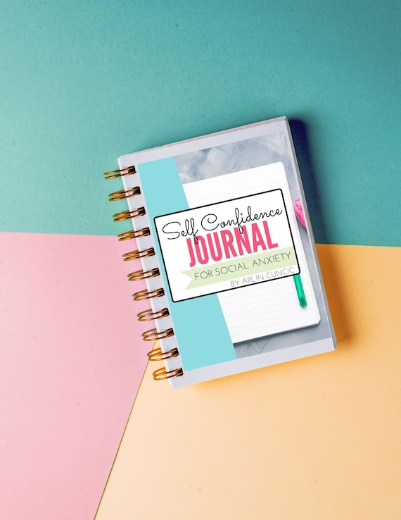 Self Confidence Journal for Social Anxiety - Etsy