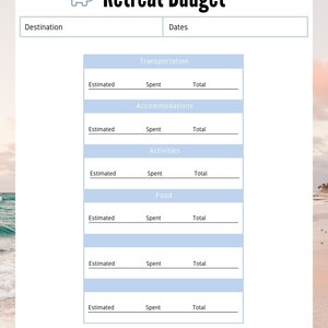 DIY Mental Health Retreat Planner - Etsy