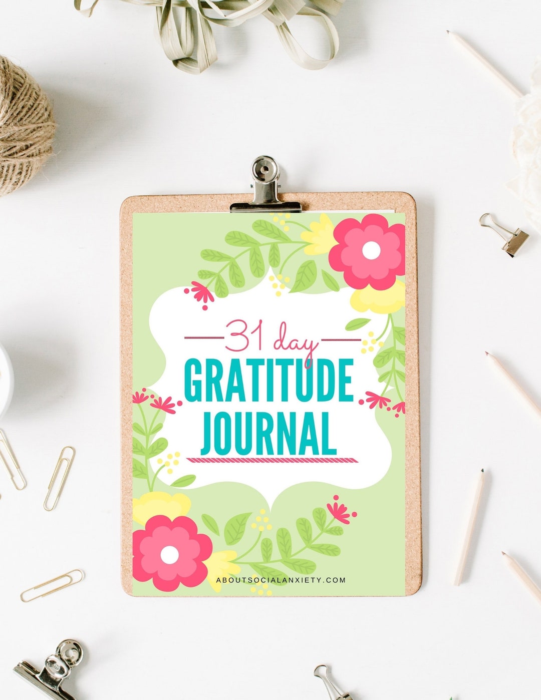 31-day Gratitude Journal - Etsy