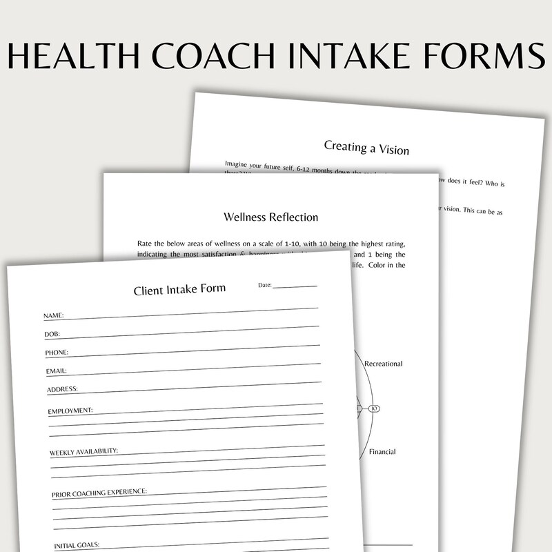 Health Coaching - Etsy