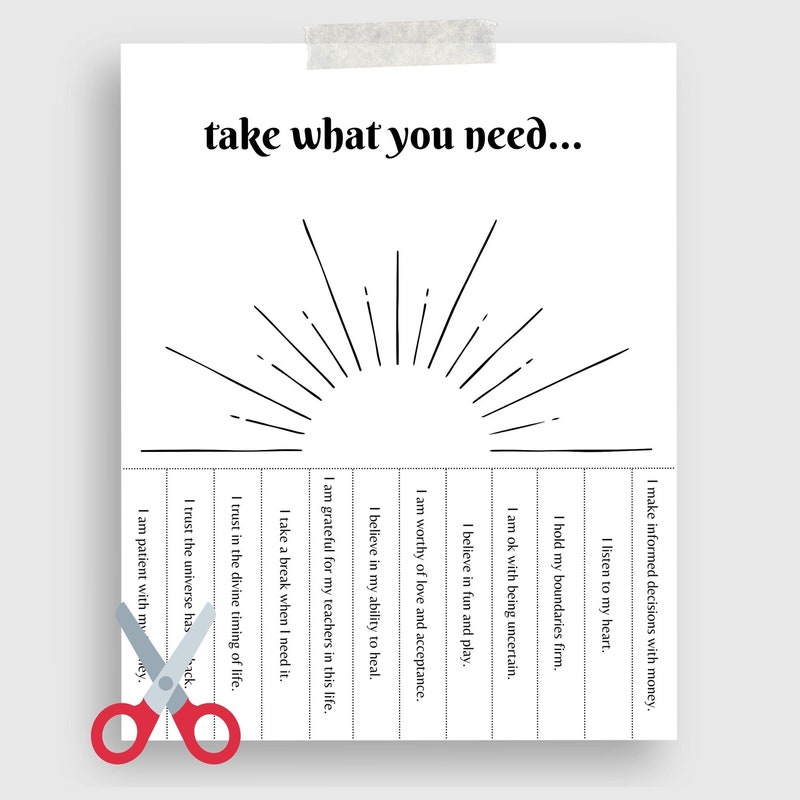 Take What You Need Printables - Etsy