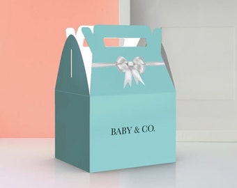 Turning Red Theme Party Favor Boxes Birthday Baby Shower Wedding Gift ...