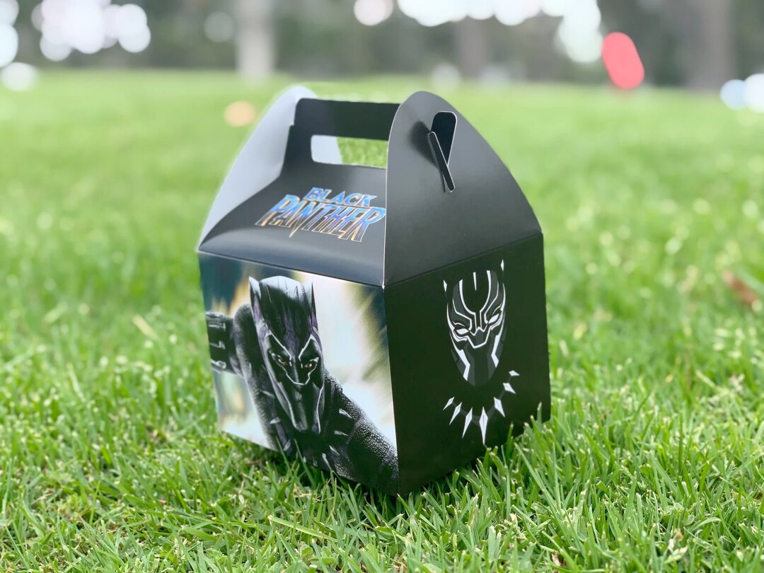 Panther Party Theme | Party Favor Boxes | Birthday | Baby Shower ...