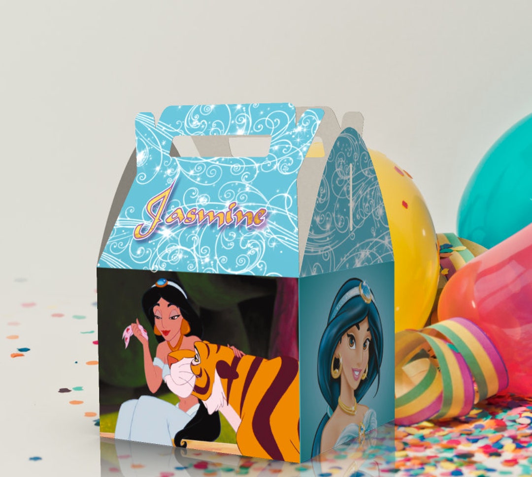 Jasmin Theme | Party Favor Boxes | Birthday | Baby Shower | Wedding ...