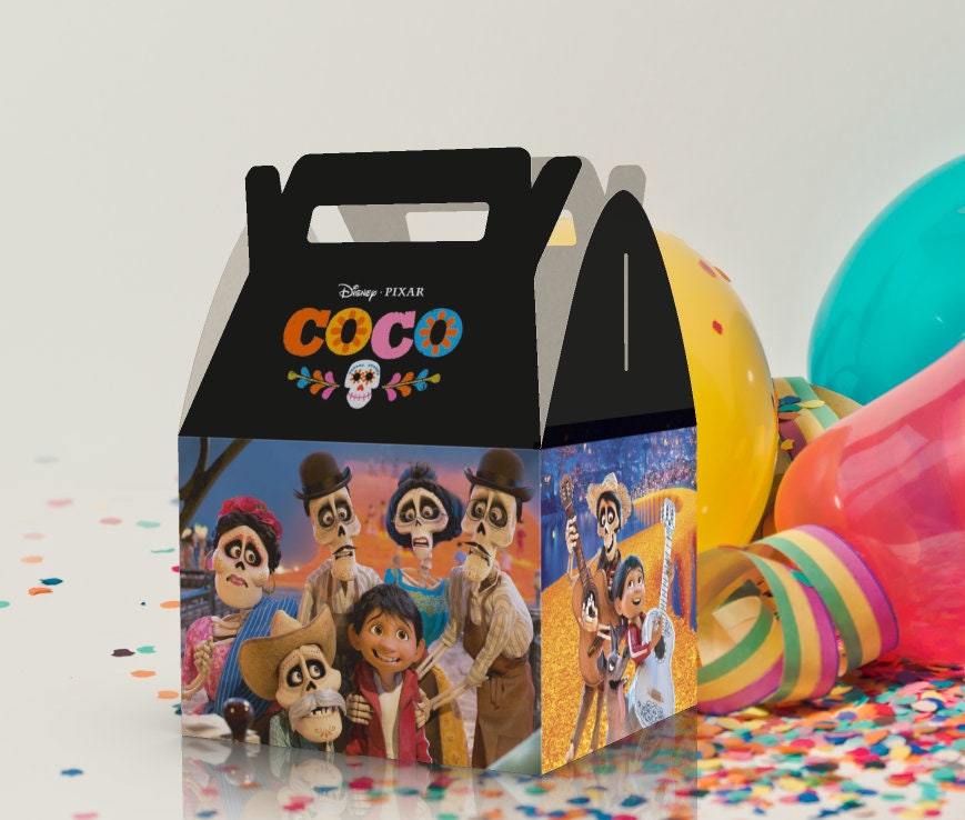 Coco Theme Party Favor Boxes Birthday Baby Shower - Etsy