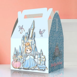 Princess Castle Party Favor Boxes Birthday Baby Shower Wedding Gift ...