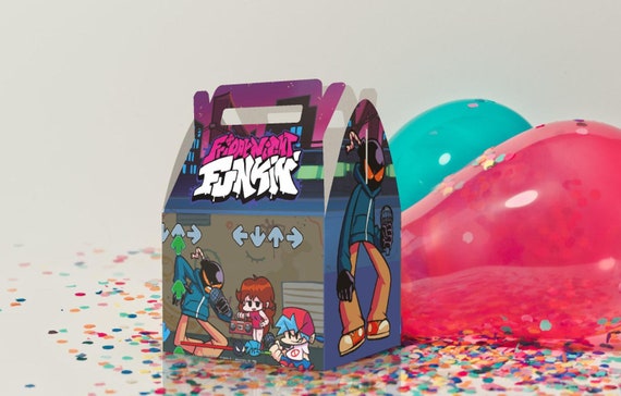 Friday Night Funkin Theme Party Favor Boxes Birthday - Etsy