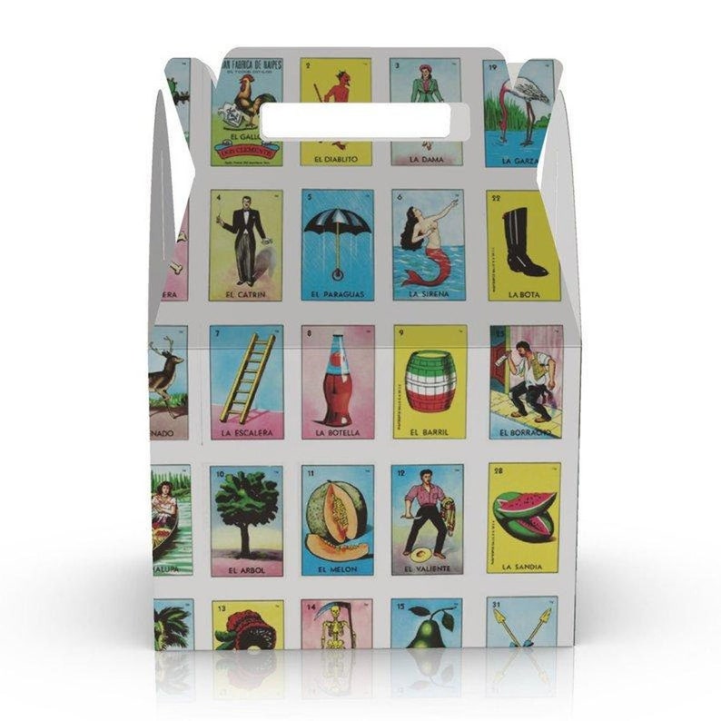 Loteria Theme Party Favor Boxes Birthday Baby Shower - Etsy