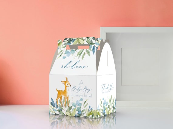 Oh Deer Theme Party Favor Boxes Birthday Baby Shower - Etsy