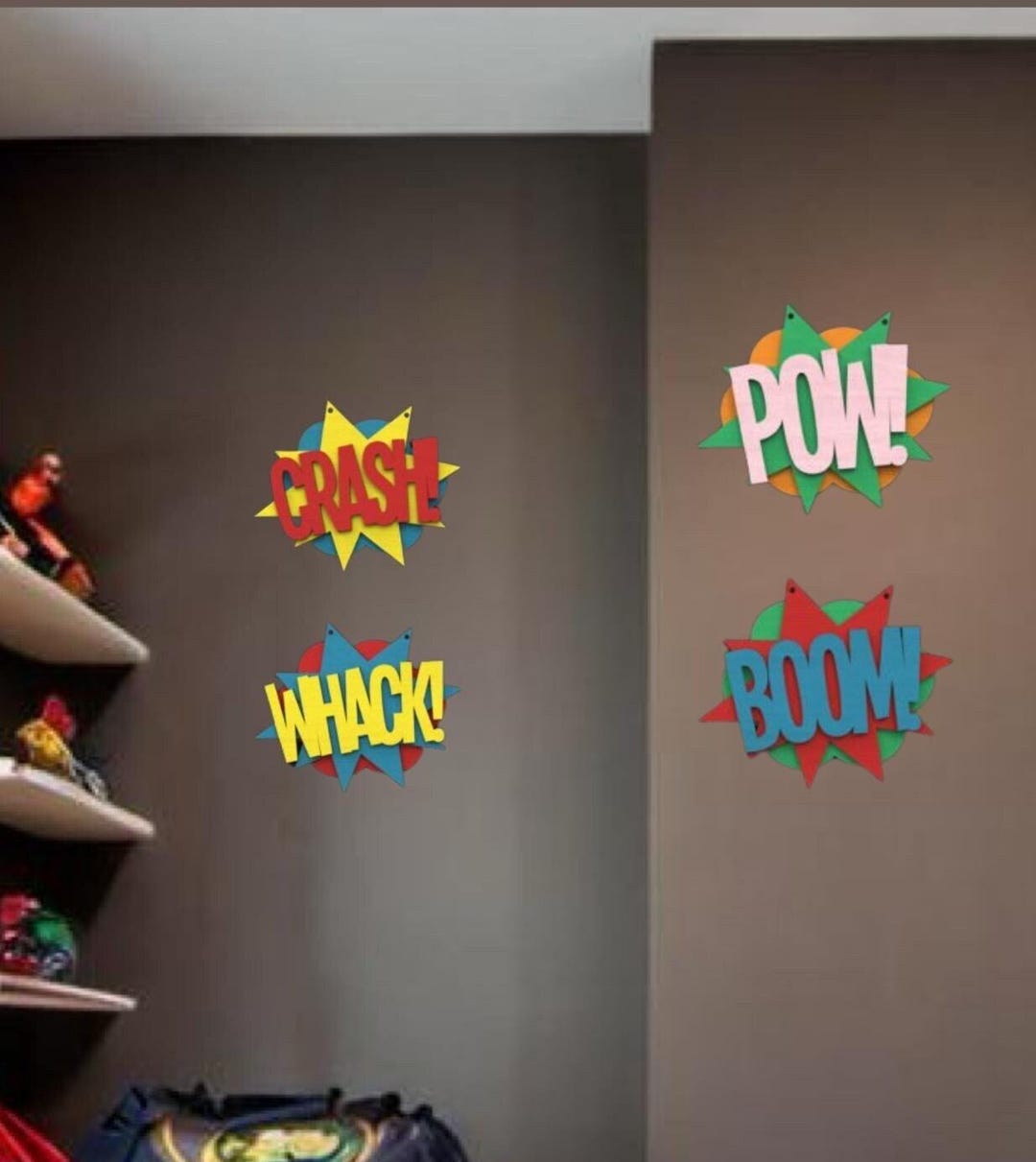 Comic Book Sound Effect Signs - Etsy