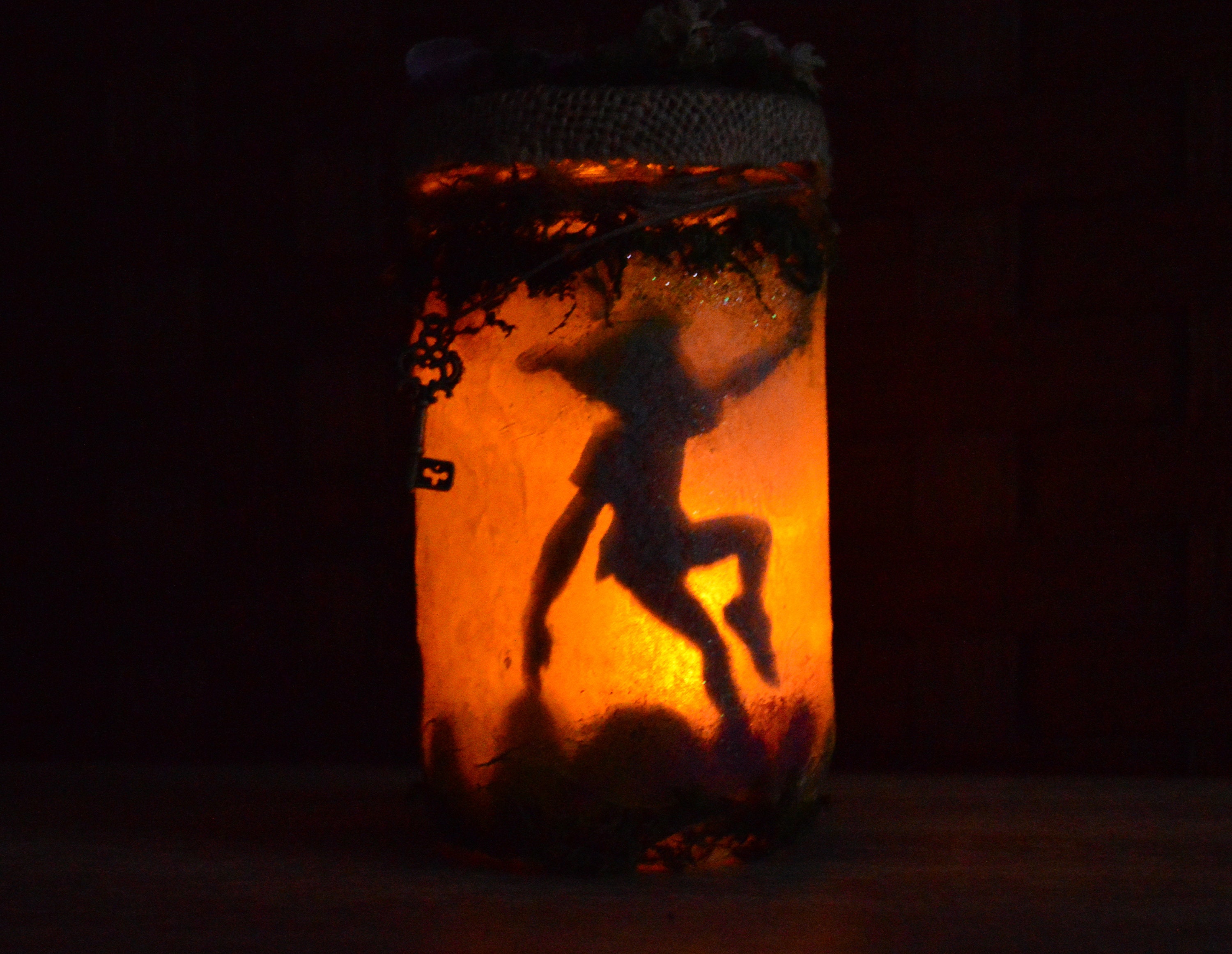 Peter Pan Shadow Lamp