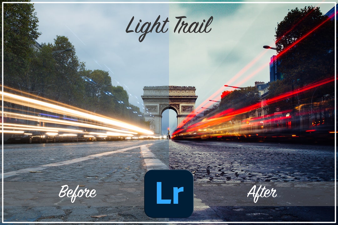 Light Trail Lightroom Preset: Night Photography Filter (XMP File) - Etsy