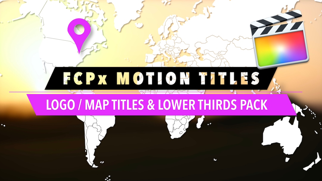 Final Cut Pro X Titles & Lower Thirds: Logo, Map, Motion Graphics (PDF ...