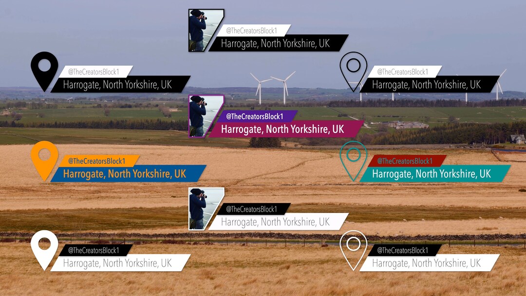 Final Cut Pro X Location Lower Thirds: Animated Video Titles - Etsy