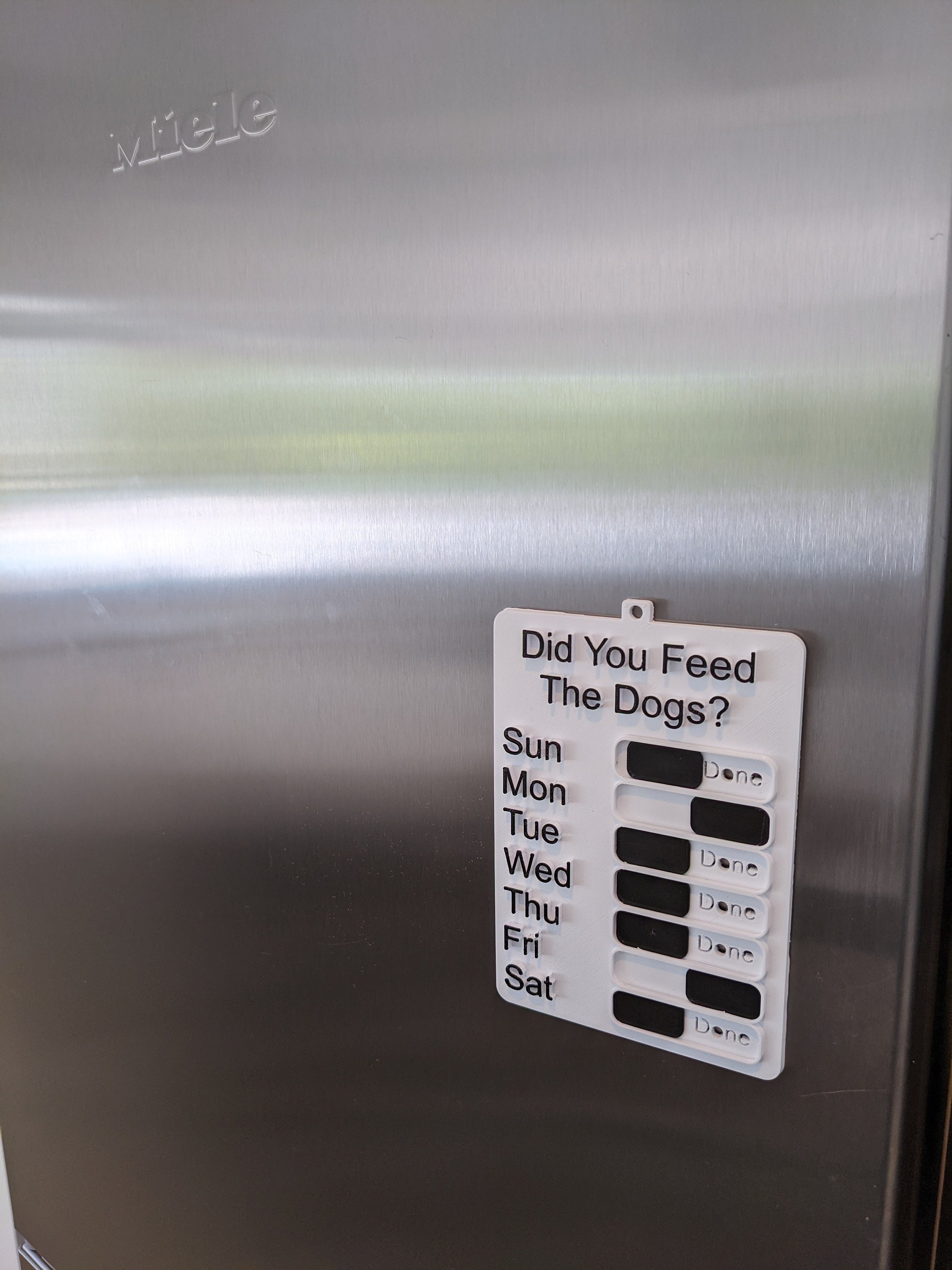 Weekly Task Reminder Slider Board/chore Chart/to Do List/new Year ...